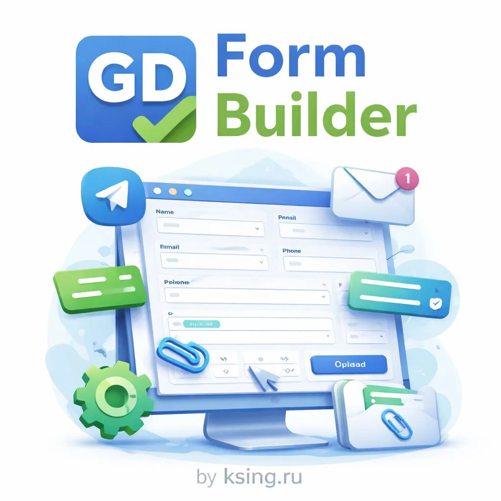 GD Form Builder для WordPress - конструктор форм | Эль Шоп Кейс